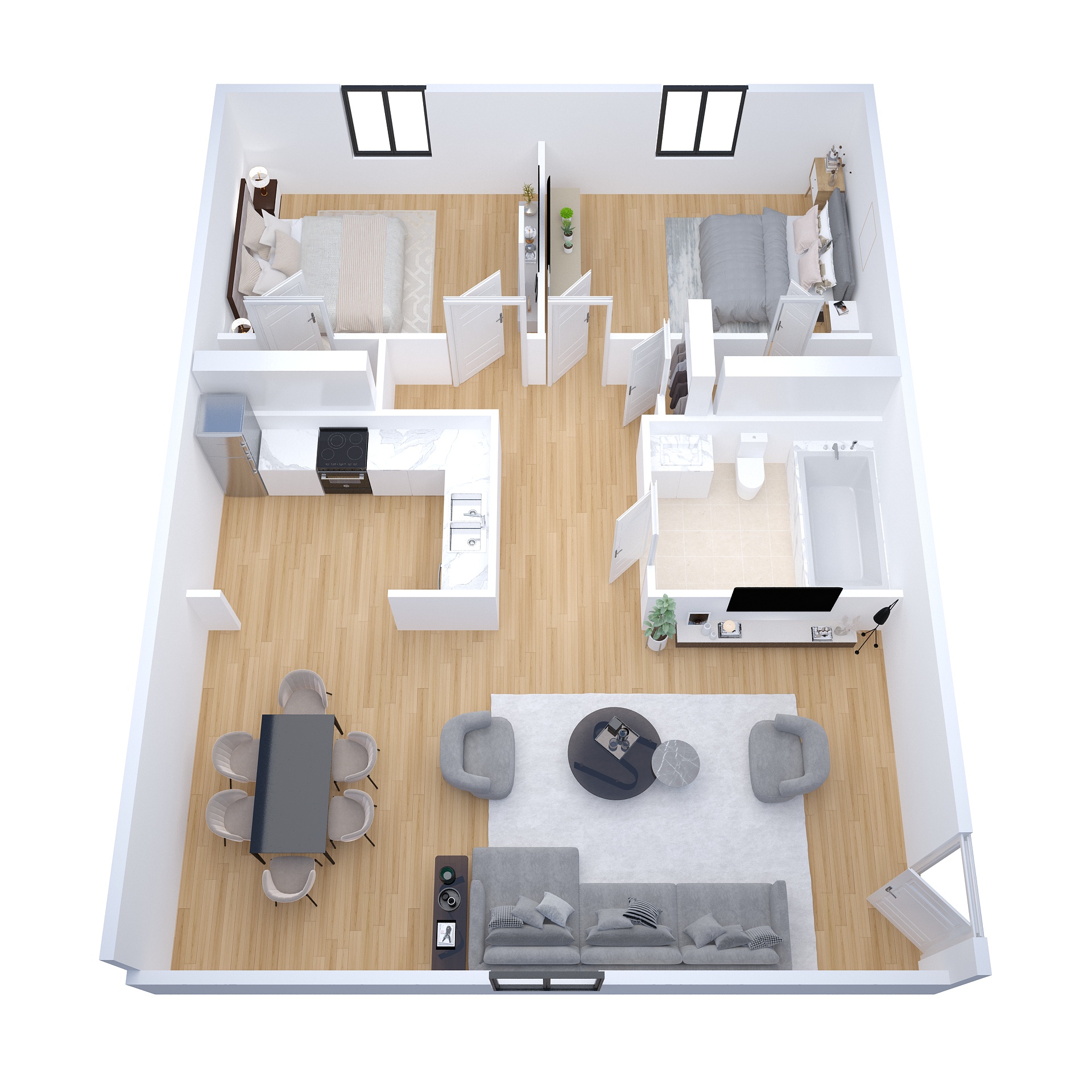 Floor Plans - Hideaway Cove Apartments